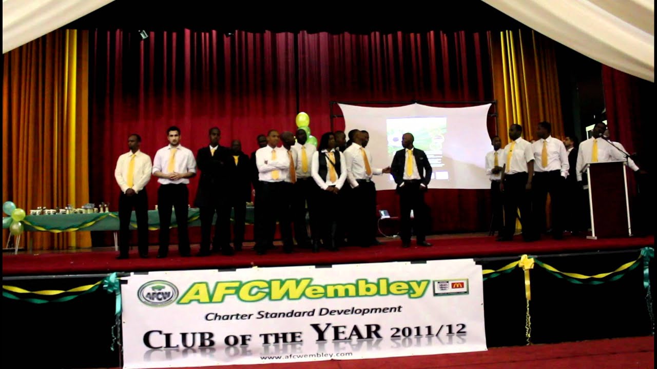 AFC WEMBLEY AWARDS NIGHT 2011-2012 - YouTube