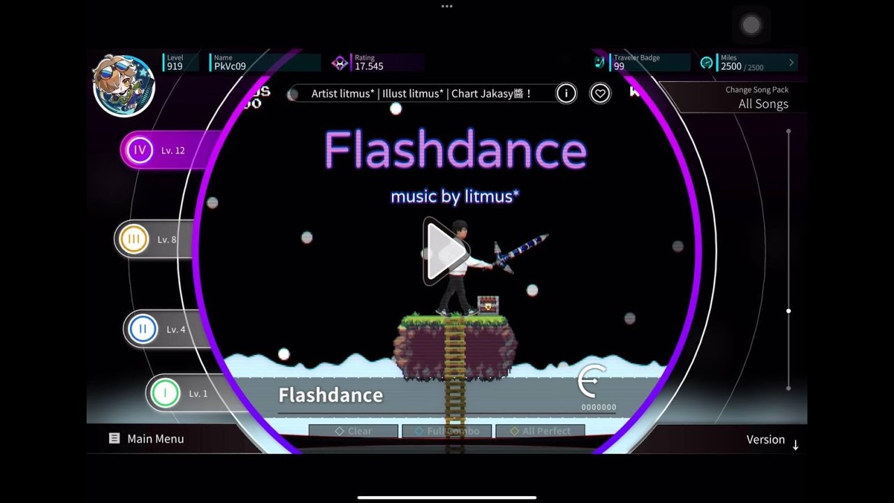 Rotaeno - Flashdance (IV 12 - All Perfect - First Attempt) - YouTube