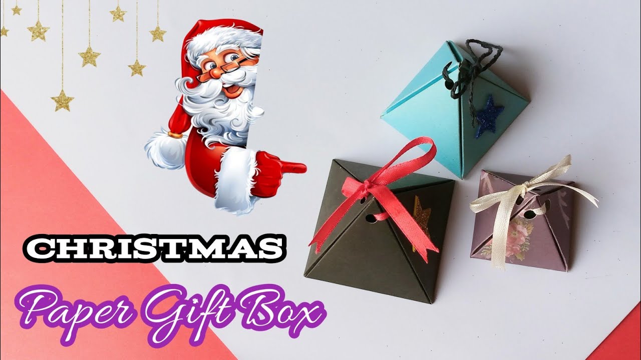 DIY Gift Box / How to make Gift Box? Easy Paper Crafts Idea/DIY ...