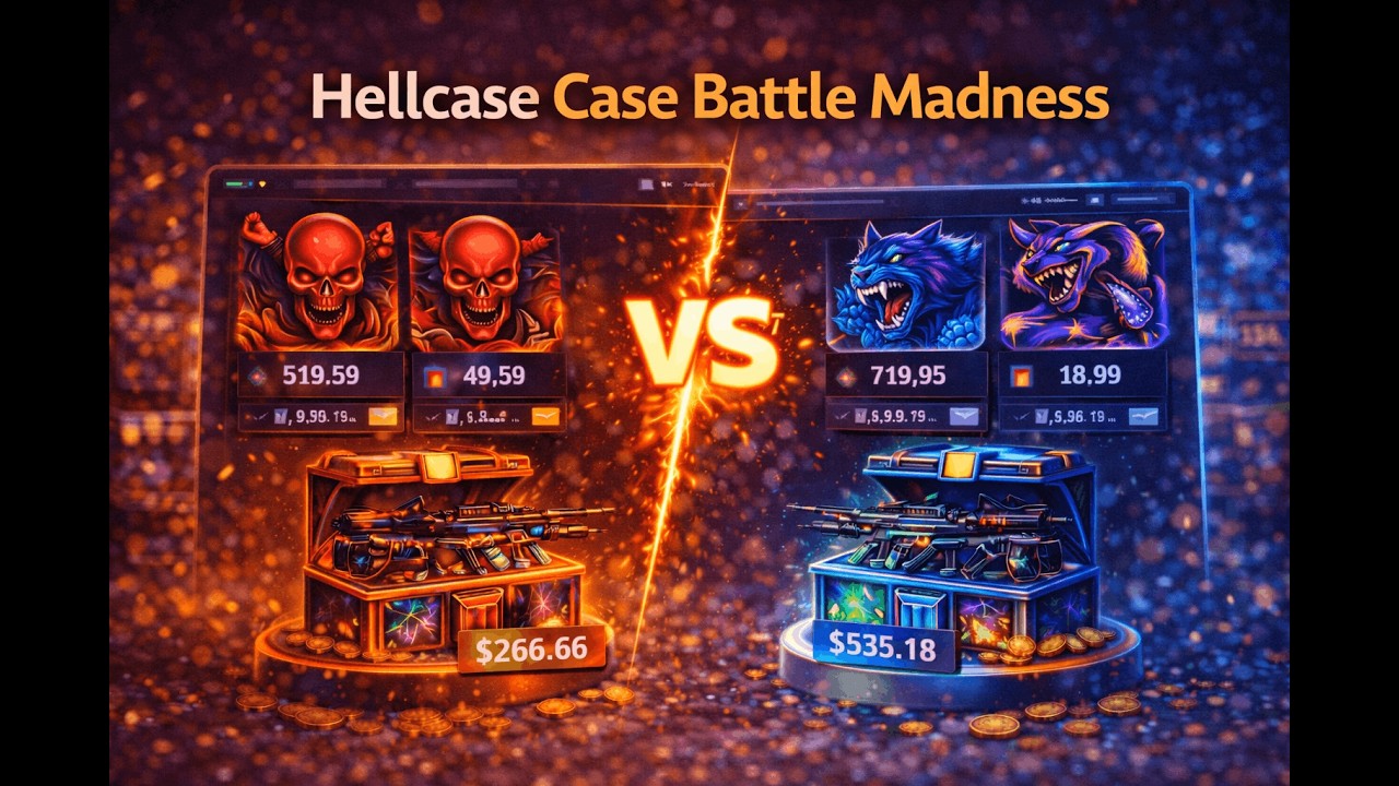 Hellcase Case Battle Madness USE MY CODE:YUMBO - YouTube