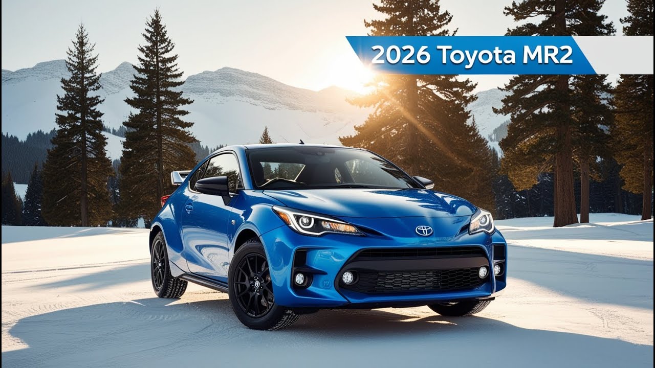 FINALLY! Unveiling the New 2026 Toyota MR2 – What Makes It Special ...