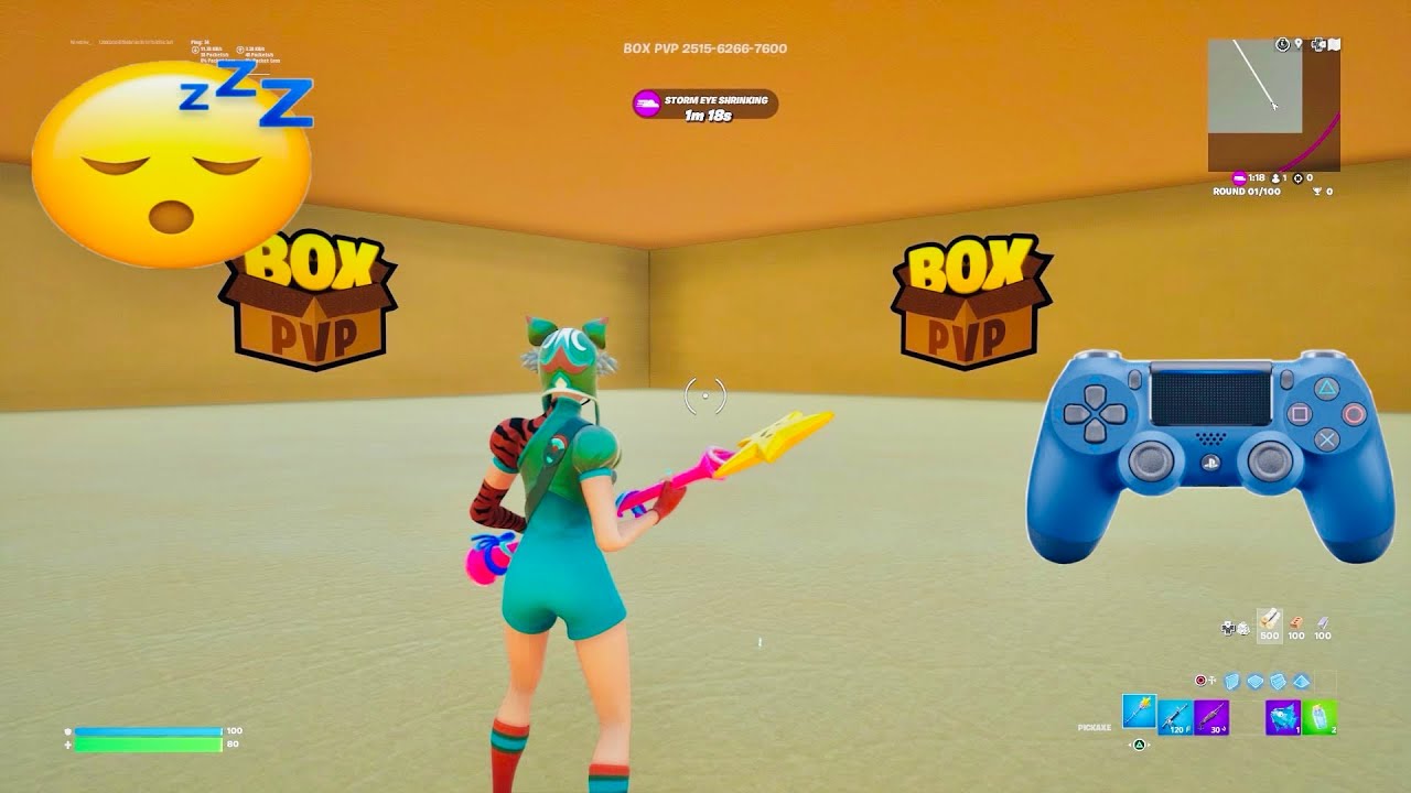 Chapter 5 Box PVP Controller Gameplay 😴🎮 (4k) - YouTube