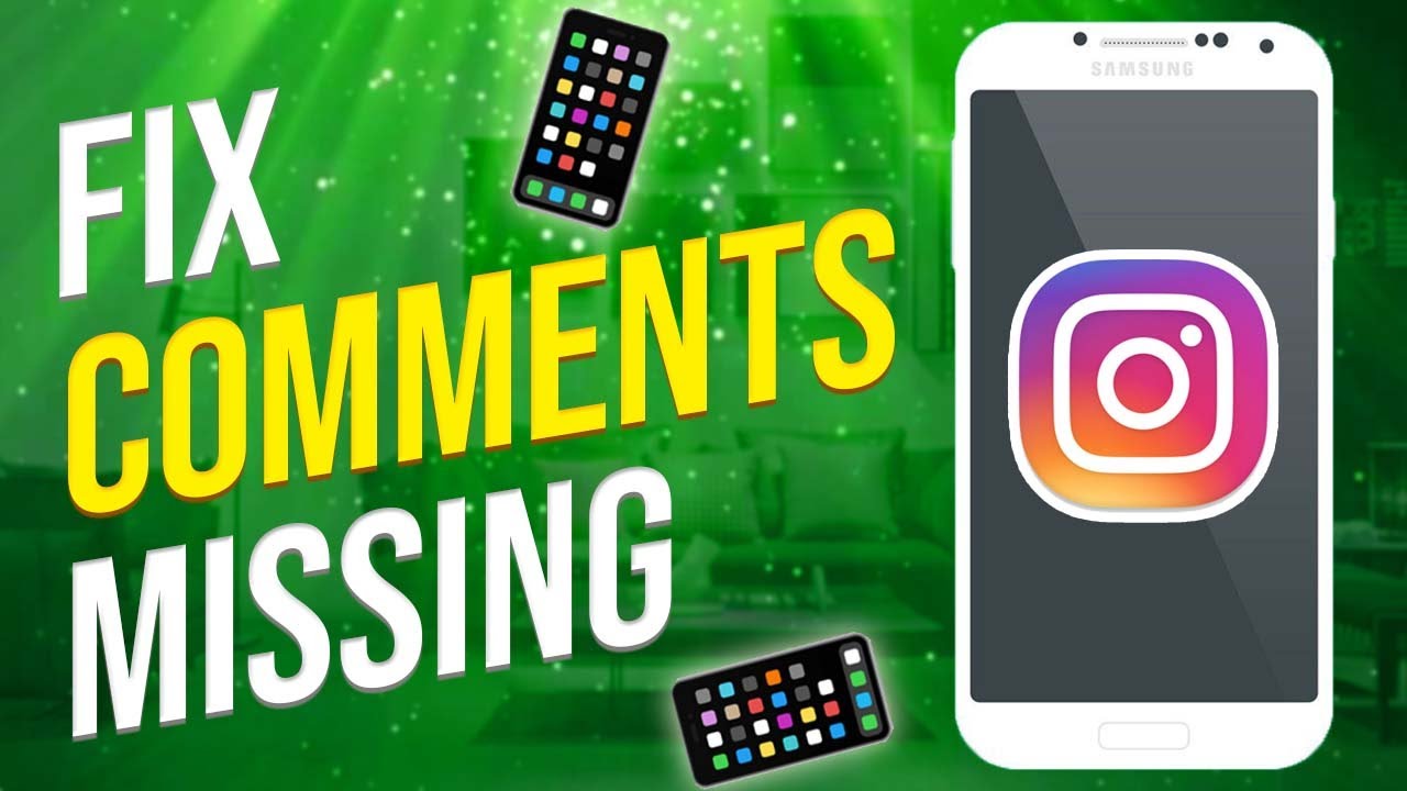 How To Fix Missing Comments On Instagram - YouTube