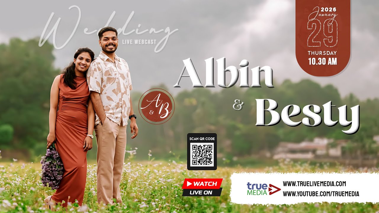 ALBIN & BESTY WEDDING LIVE WEBCAST | 29 Jan 2026 | True Media - YouTube
