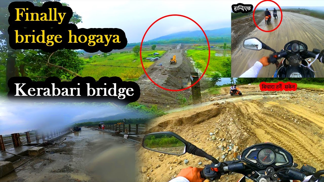 A Journey Panbari To Devijhoda Morang || Kerabari Longest Newly Bridge ...