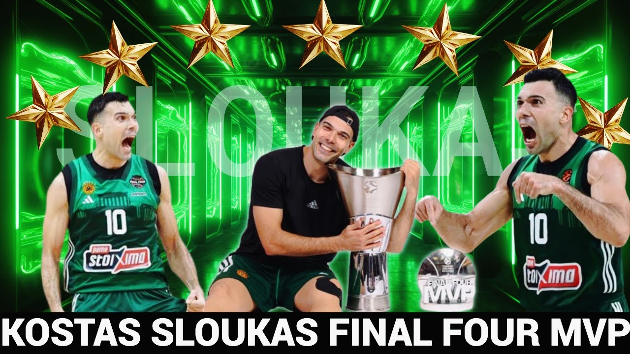 Kostas Sloukas • The Leader • 2023/24 Euroleague Highlights (4K) - YouTube