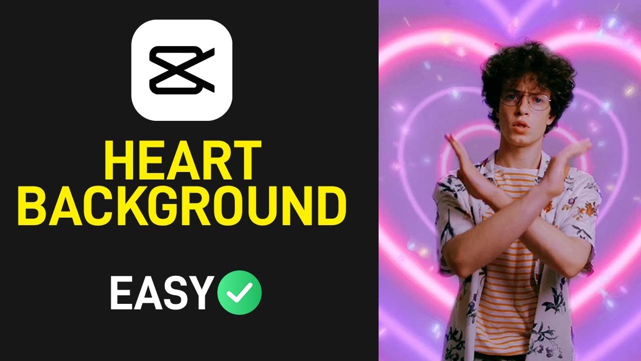 How to Make Love or Heart Animation Background in Capcut Video Editor ...