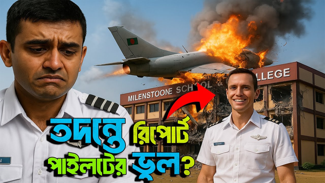পাইলট তৌকির চুলছেঁড়া তদন্ত শুরু। Milestone Tragedy! Pilot Toukir | - YouTube
