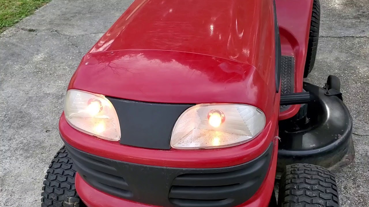 Craftsman LT3000 Lawnmower (First Offical Startup of 2020) - YouTube