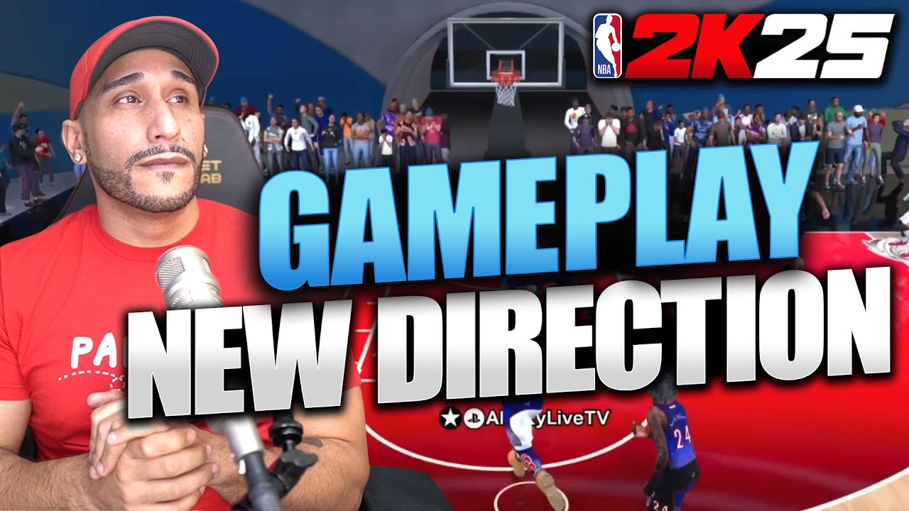 2k25 NEW DIRECTION GAMEPLAY | NBA 2K25 NEWS UPDATE - YouTube