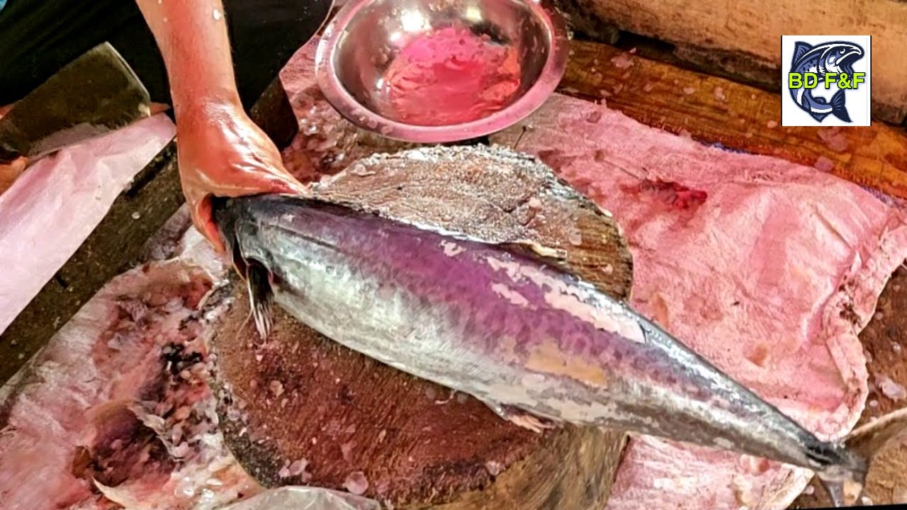 King Fish Cutting | Fish Cutting Skills At Knife 2020 - YouTube