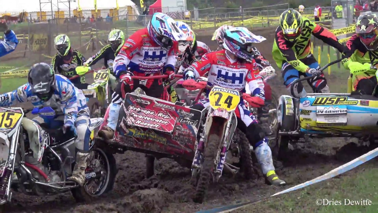 BK zijspancross Hasselt 23 juli 2017 nationale klasse - YouTube