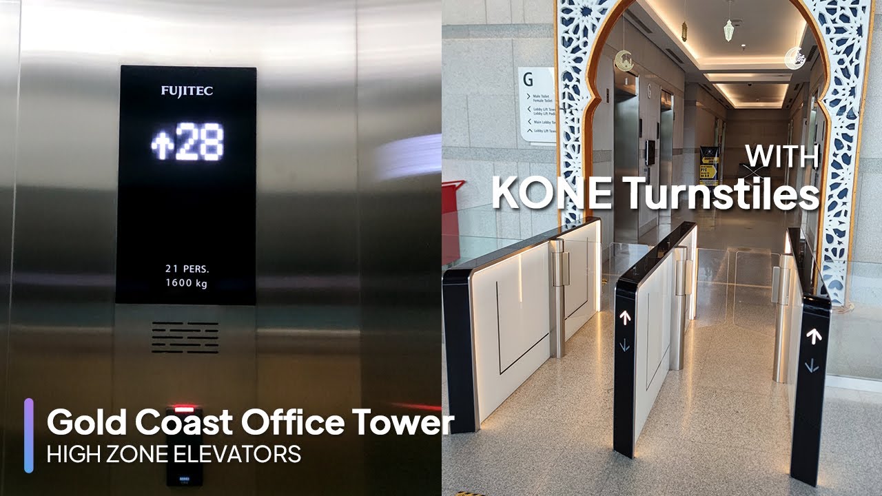 Fujitec Elevators with KONE Turnstiles - Gold Coast Office Tower, PIK ...