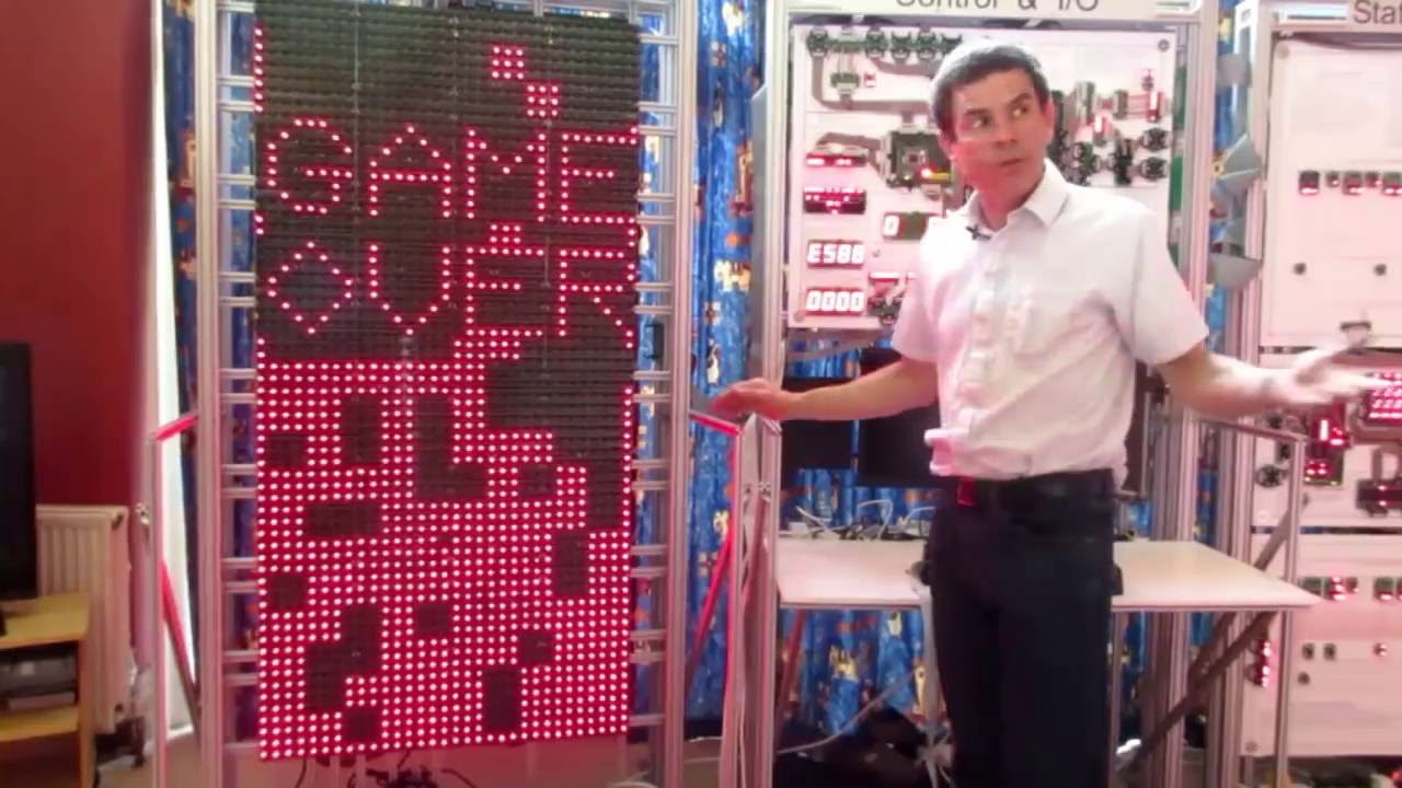 Megaprocessor: How the biggest processor of 2016 works - YouTube