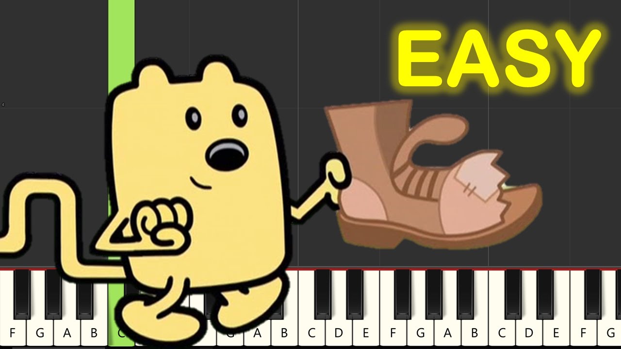 Wow! Wow! Wubbzy! So Much To Do Piano Tutorial - YouTube