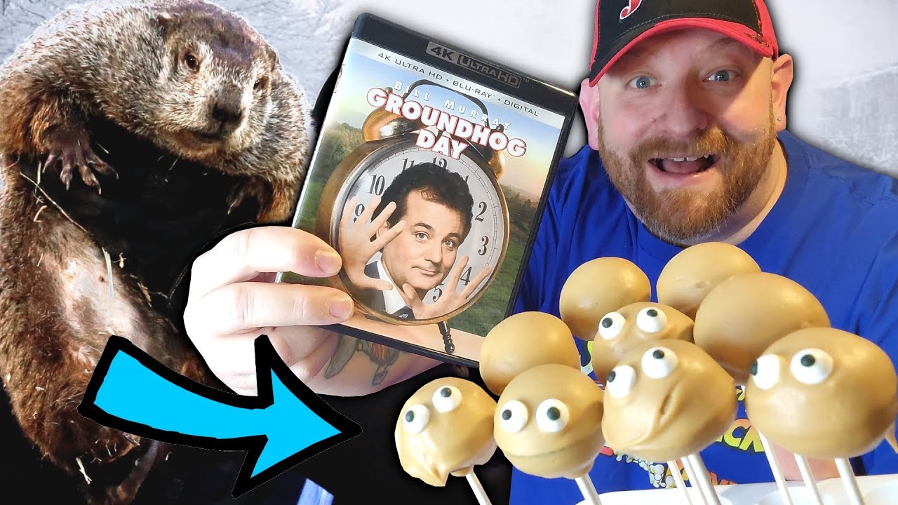 PEANUT BUTTER FUDGE HOG POPS on GROUNDHOG DAY !! Saturday Night Snack ...