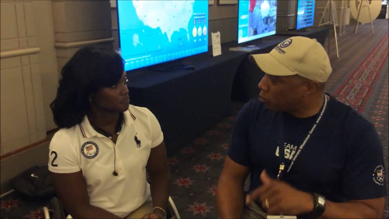 Interview with Centra "CeCe" Mazyck at National Veteran Wheelchair ...