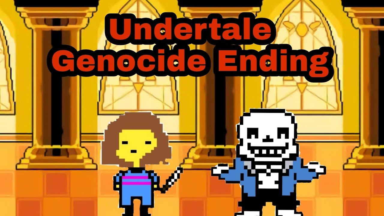 Undertale Genocide Ending - YouTube