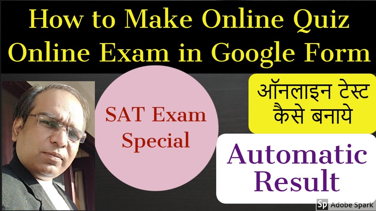 How To Make Online Quiz Exam In Google Form ions And Answers How To Make Online Quiz Exam In Google Form ions And Answers