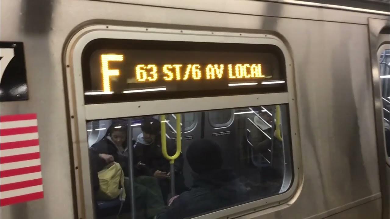 MTA NYCT Subways: Coney Island - Stillwell Avenue Bound R160 (F) Train @ Kew Gardens - Union ...