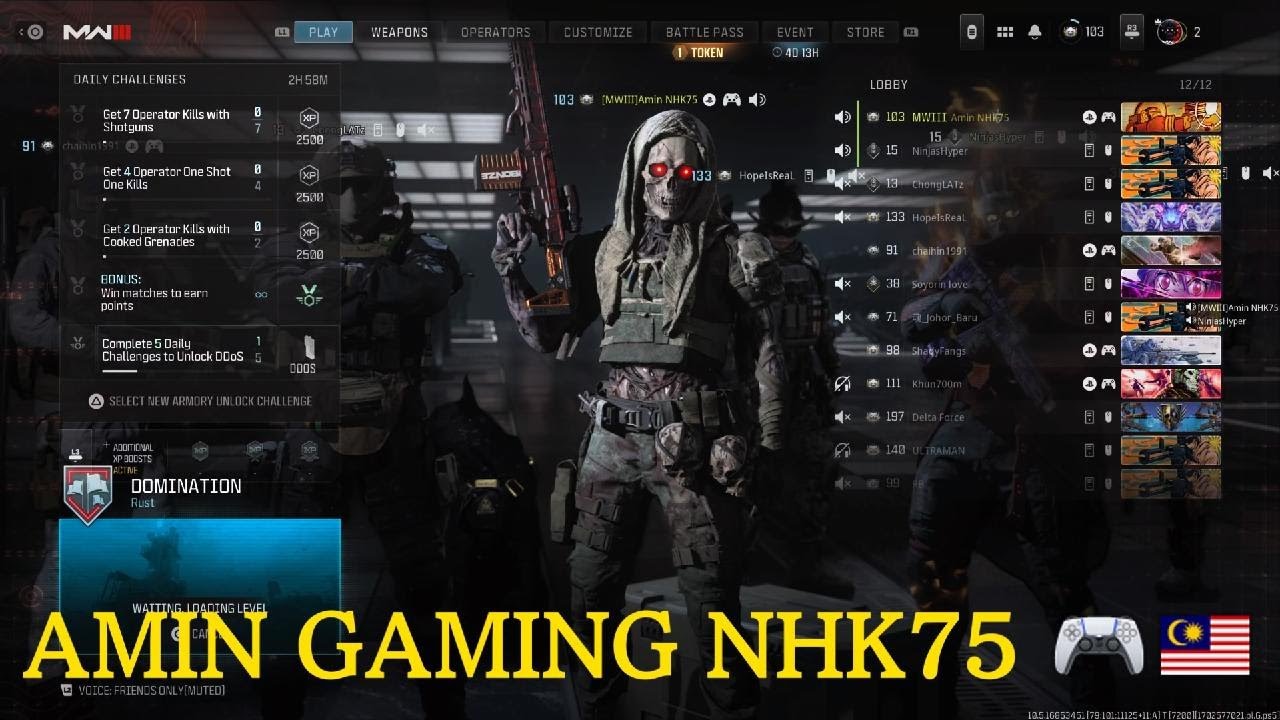 Playing Rustment 24/7 with my friend, Harry in Call of Duty MWIII ...