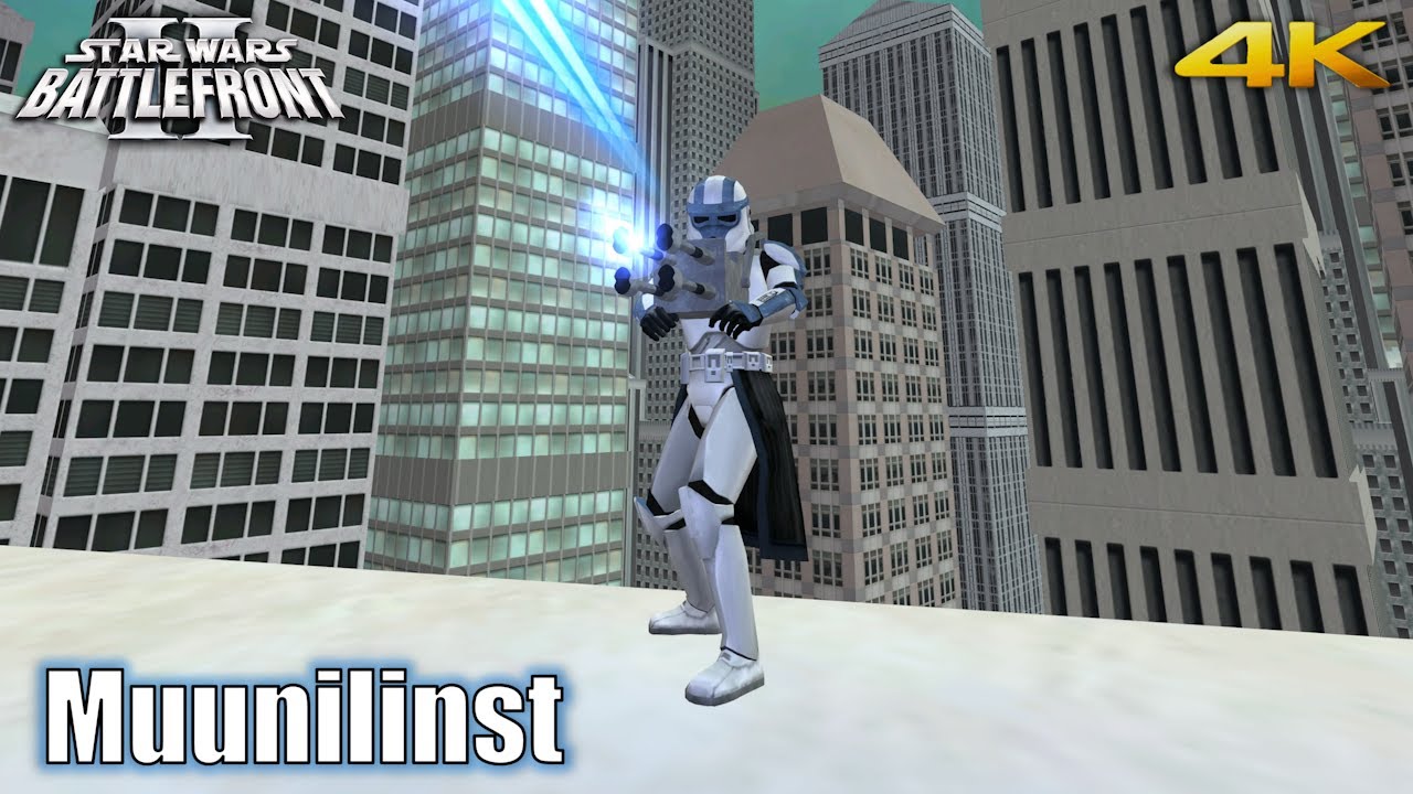 Star Wars Battlefront II Mod Map: Muunilinst (4K) - YouTube