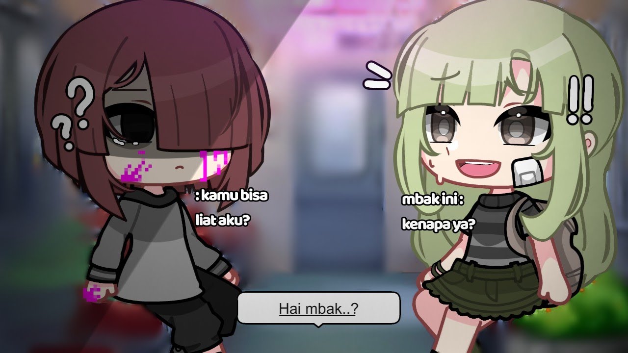 #pov : Kamu naik kereta di malam hari, tapi malah... [ Gacha Life 💙 ...