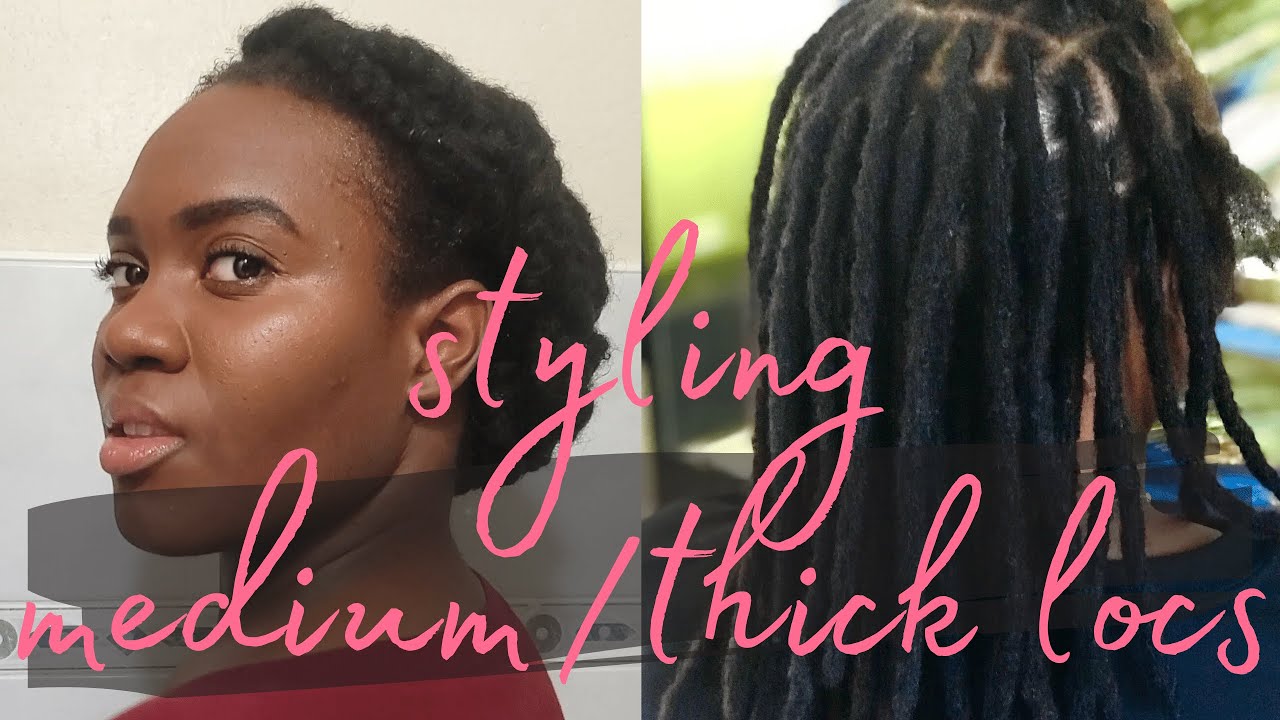 LOC HAIRSTYLE // Thick Loc Extensions... #FAIL - YouTube