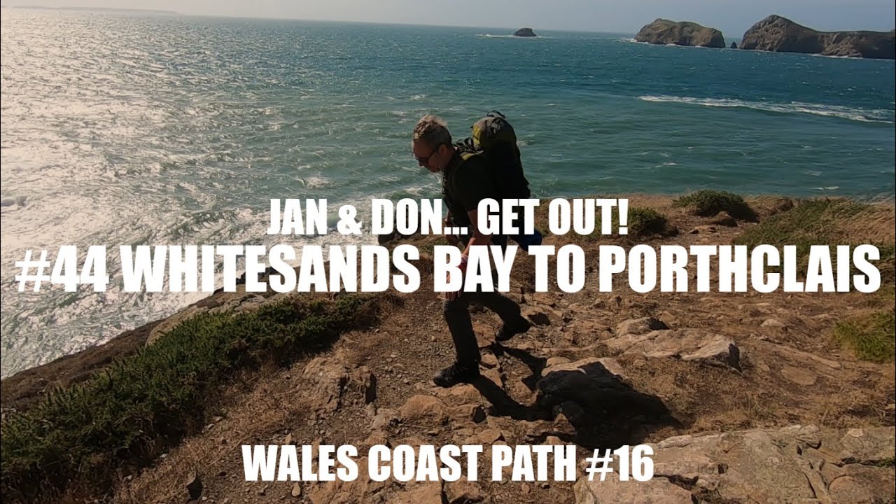 Whitesands Bay to Porthclais - Wales Coast Path - YouTube
