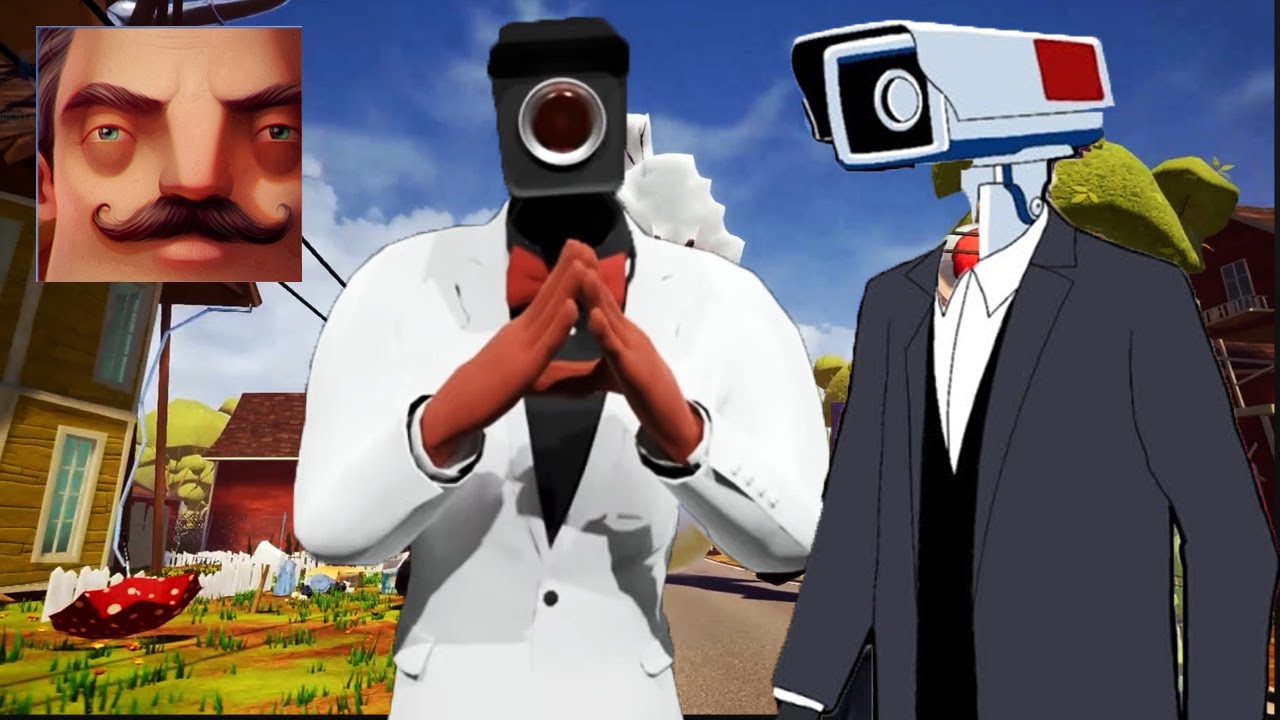 Hello Neighbor - My New Neighbor Skibidi Toilet Elite Cameraman Act 3 ...