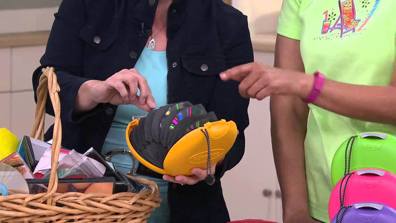 Discgear Set of 3 Portable 22 Disc Storage Cases with Dan Hughes - YouTube