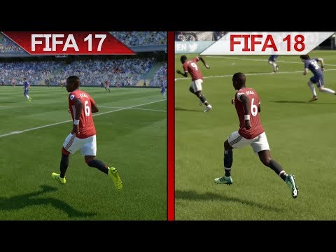 SBS Comparison | FIFA 17 vs. FIFA 18 | PC | ULTRA