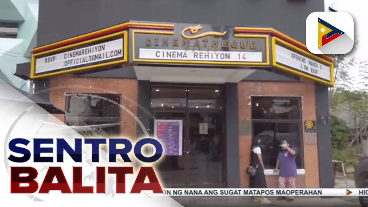 Pinagandang Cinematheque Center Davao, binuksan na - YouTube