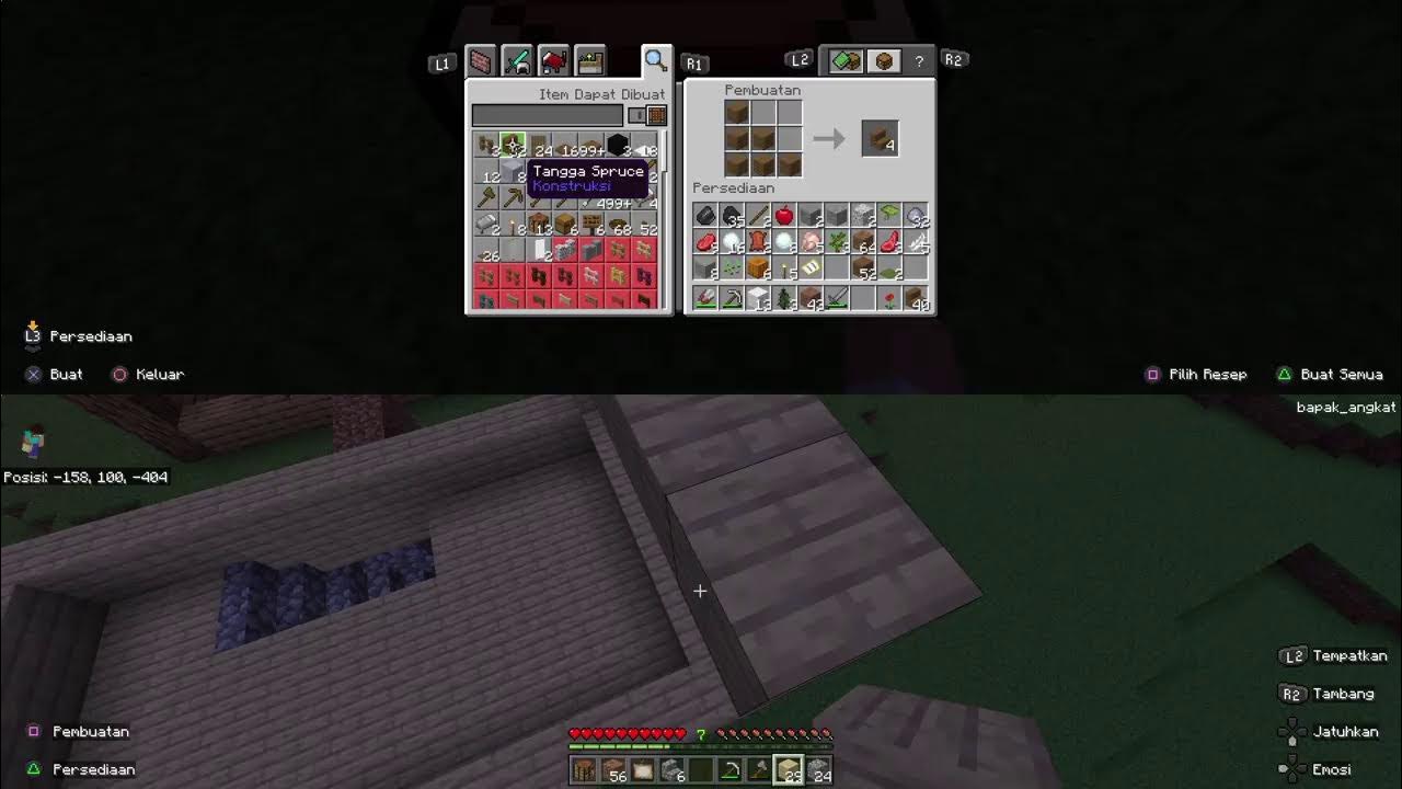 MINECRAFT SPLIT SCREEN LIVE - YouTube