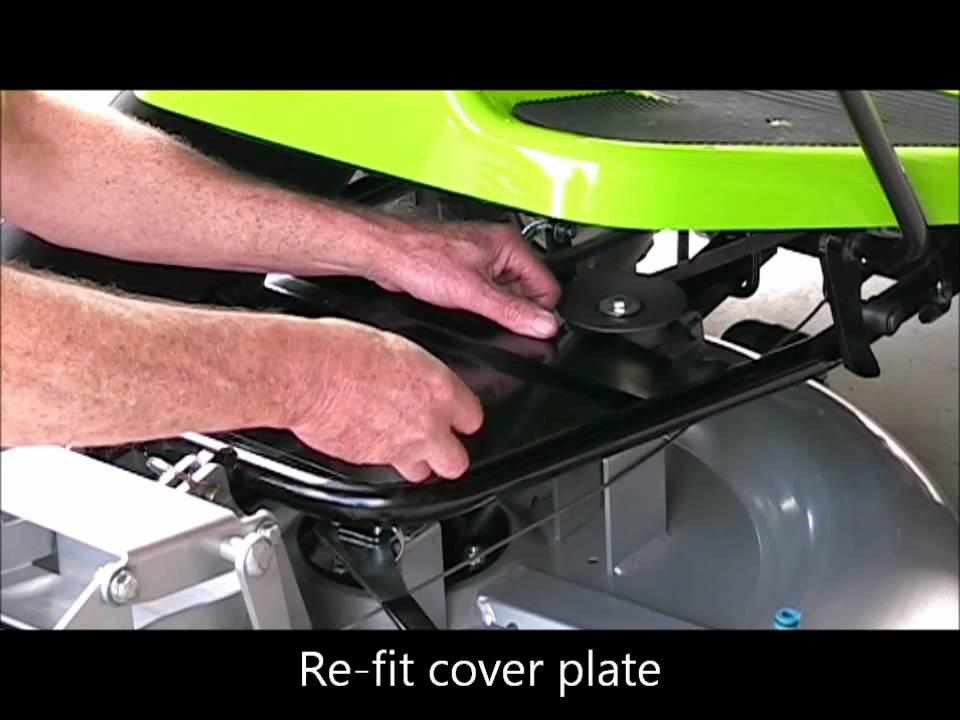 Grillo FD220R16 deck removal - YouTube