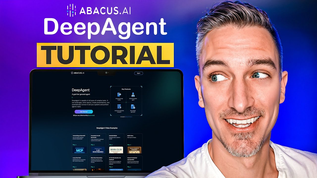 DeepAgent - The AI Agent that does it all | Build Websites, Apps ...