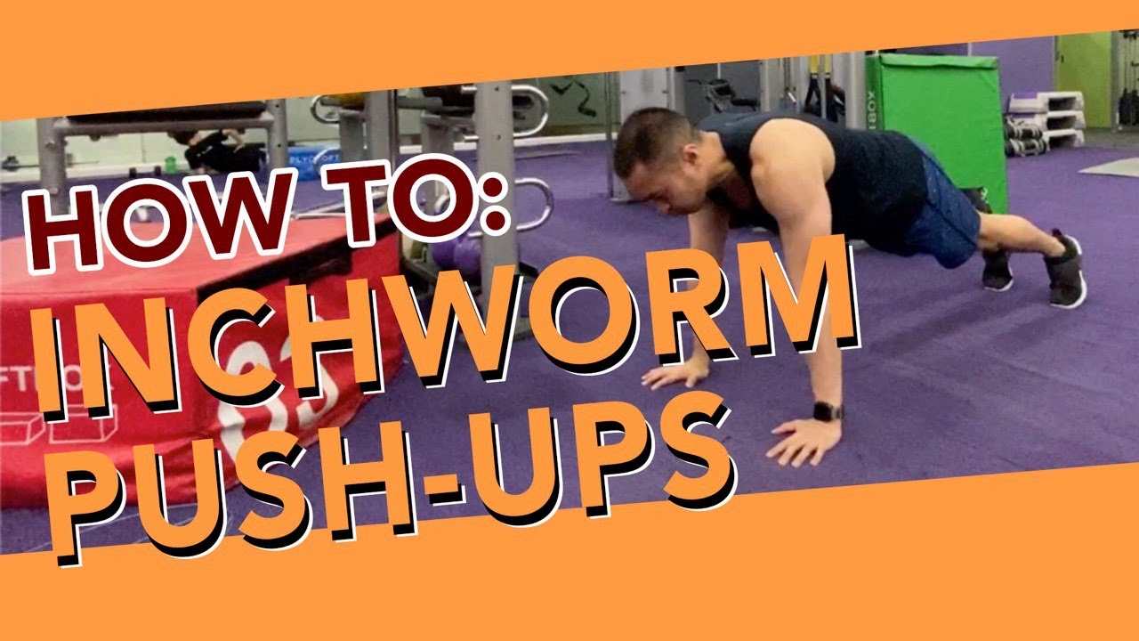 How to do Inchworm Push-up - TitoFit Exercise Demo - inchworm push-up ...