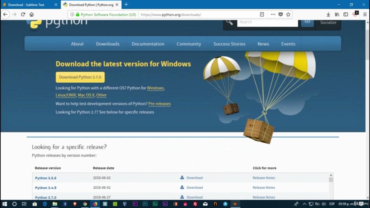 Parte-05 Hacking---con---Python---(Instalando el interprete de Python ...