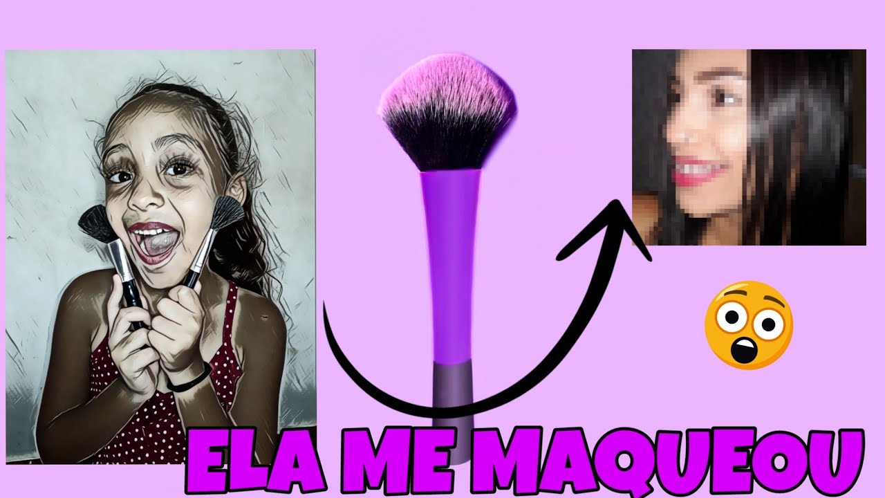 Deixei Minha IrmÃ De 6 Anos Me Maquear Youtube