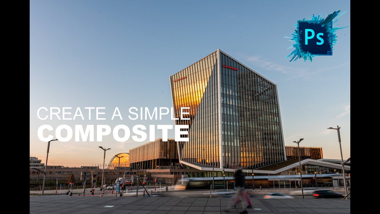 Create simple composite photography in Photoshop ( Part 1 ) - YouTube