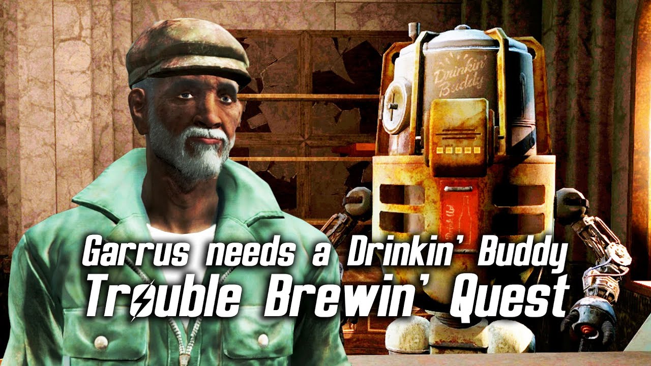 Fallout 4 - Garrus needs a Drinkin' Buddy ;) - Trouble Brewin' Quest ...