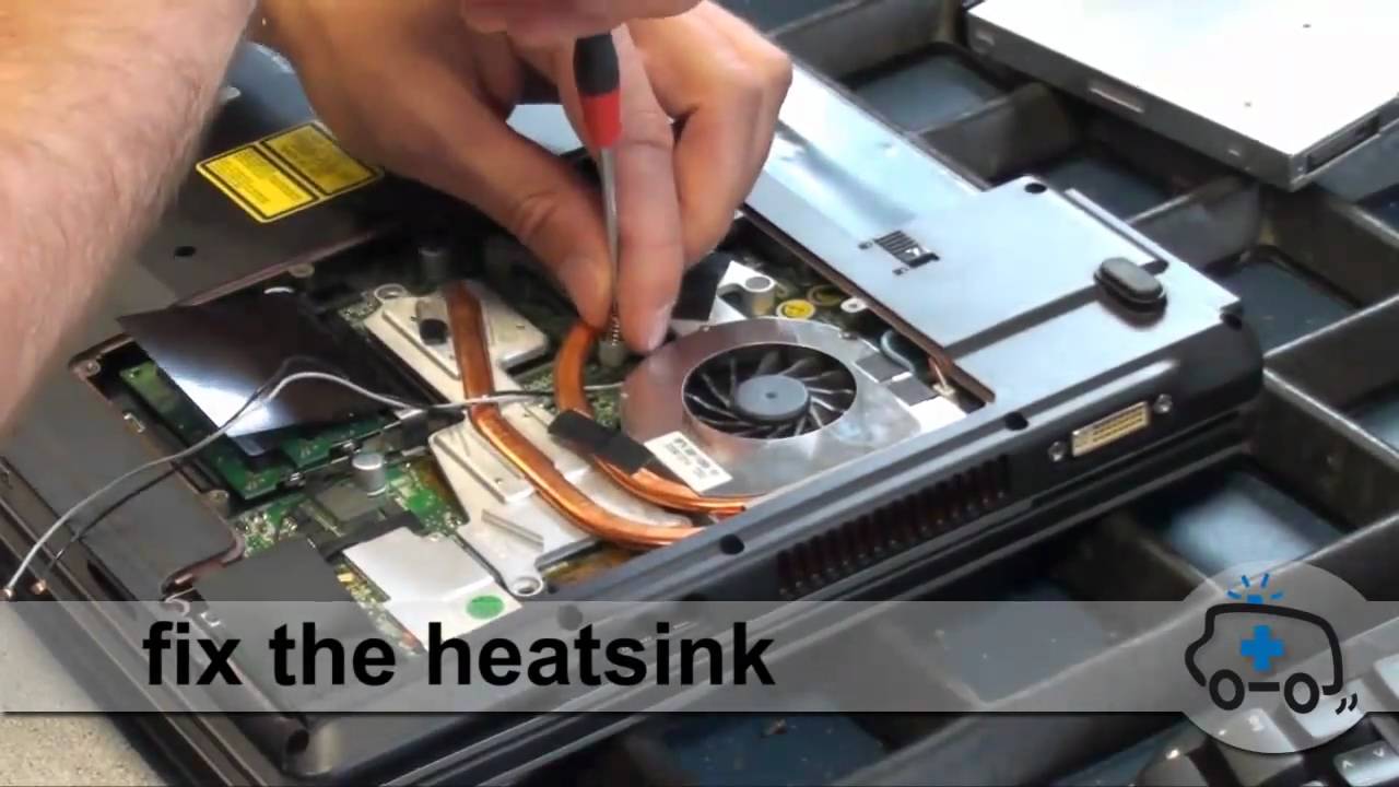 Powerboard Replacement (Laptop) Part2 - Assembly - YouTube