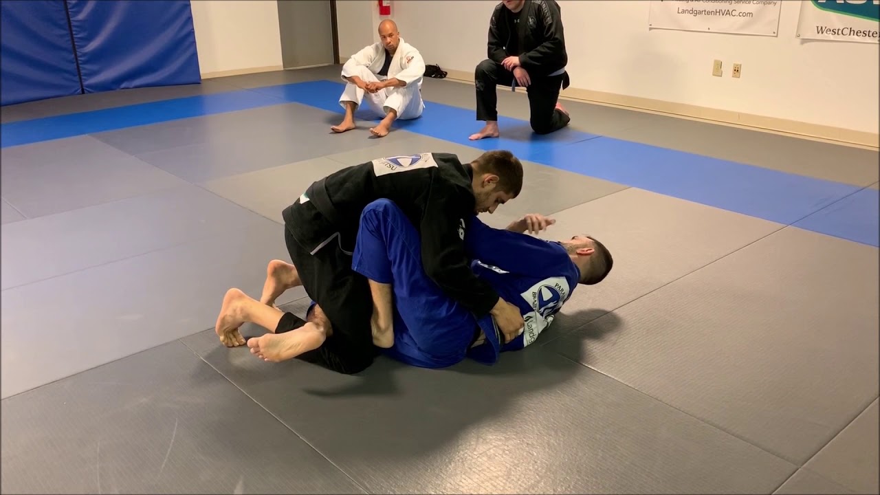 Butterfly Guard Sweep via Mount Escape | BJJ in Downingtown PA - YouTube