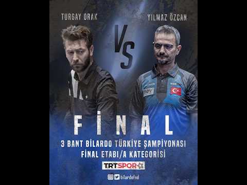 Yılmaz Özcan - Turgay Orak | Türkiye 3 Cushion Billiard Championship 2025 4th Stage FINAL
