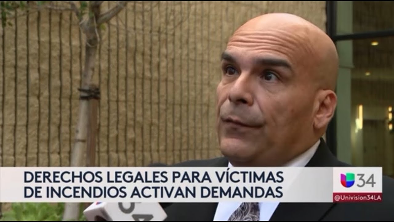 Attorney Omar Gastelum on Legal Rights for the fire victims on Univison ...