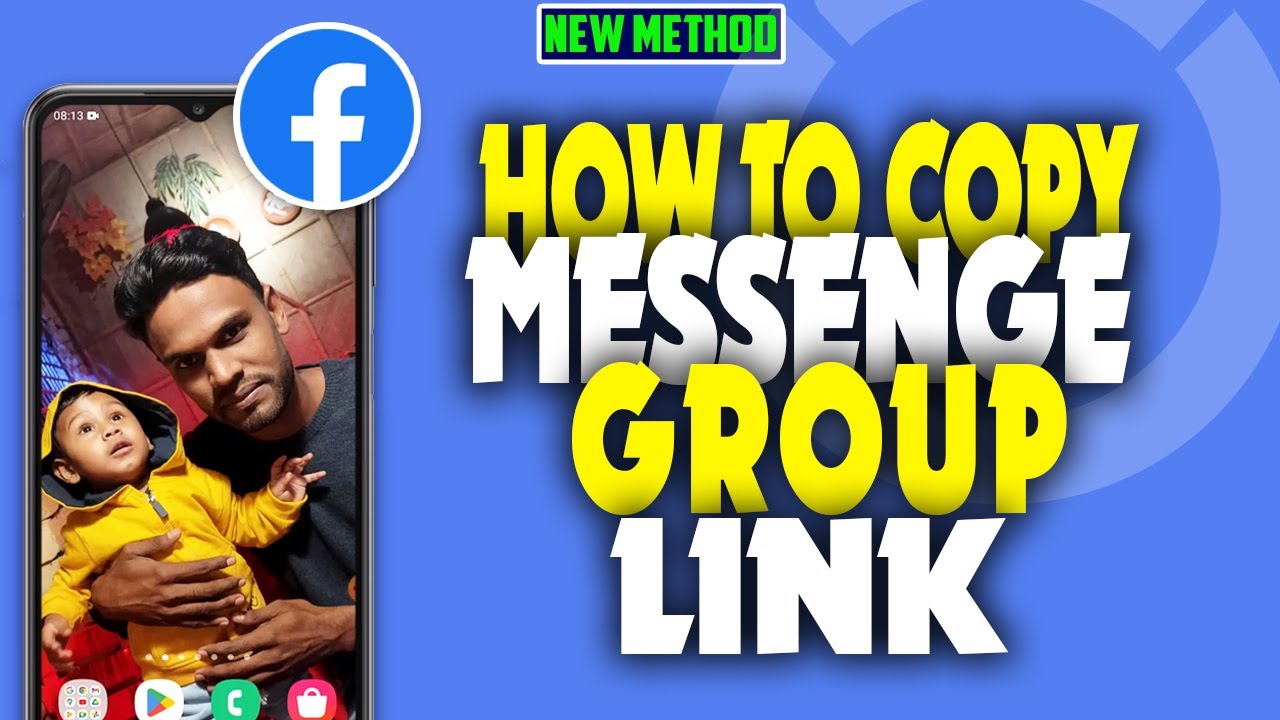 how to copy messenger group link 2023 - YouTube