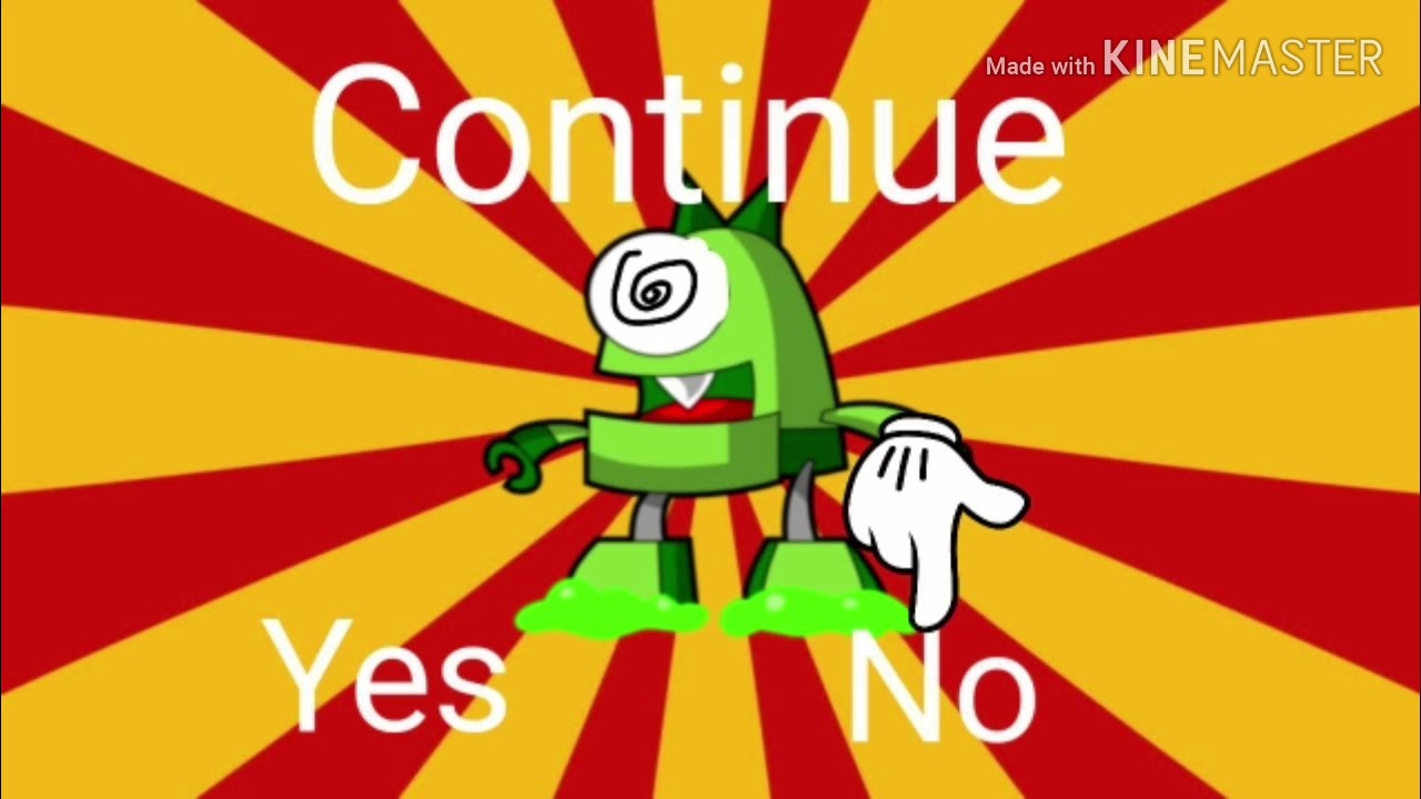 Mixels adventures (1977) continue/game over - YouTube