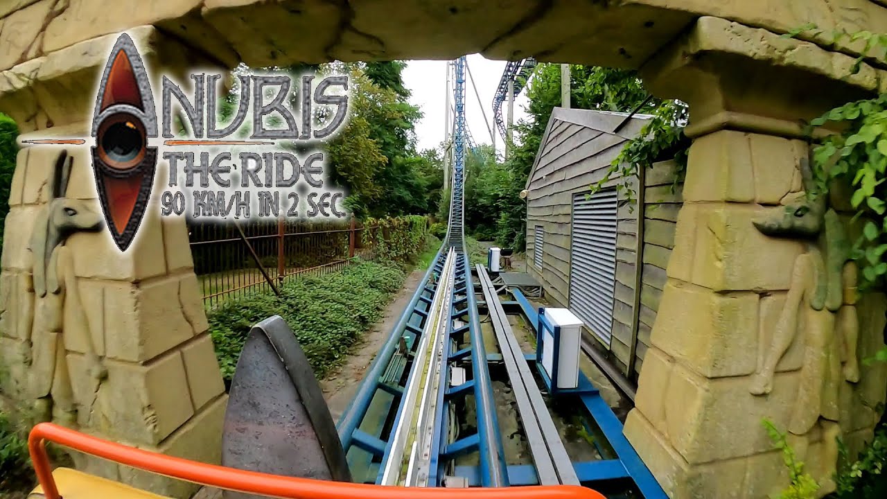 Anubis The Ride 4K Front Seat POV - Plopsaland De Panne - Horizon ...