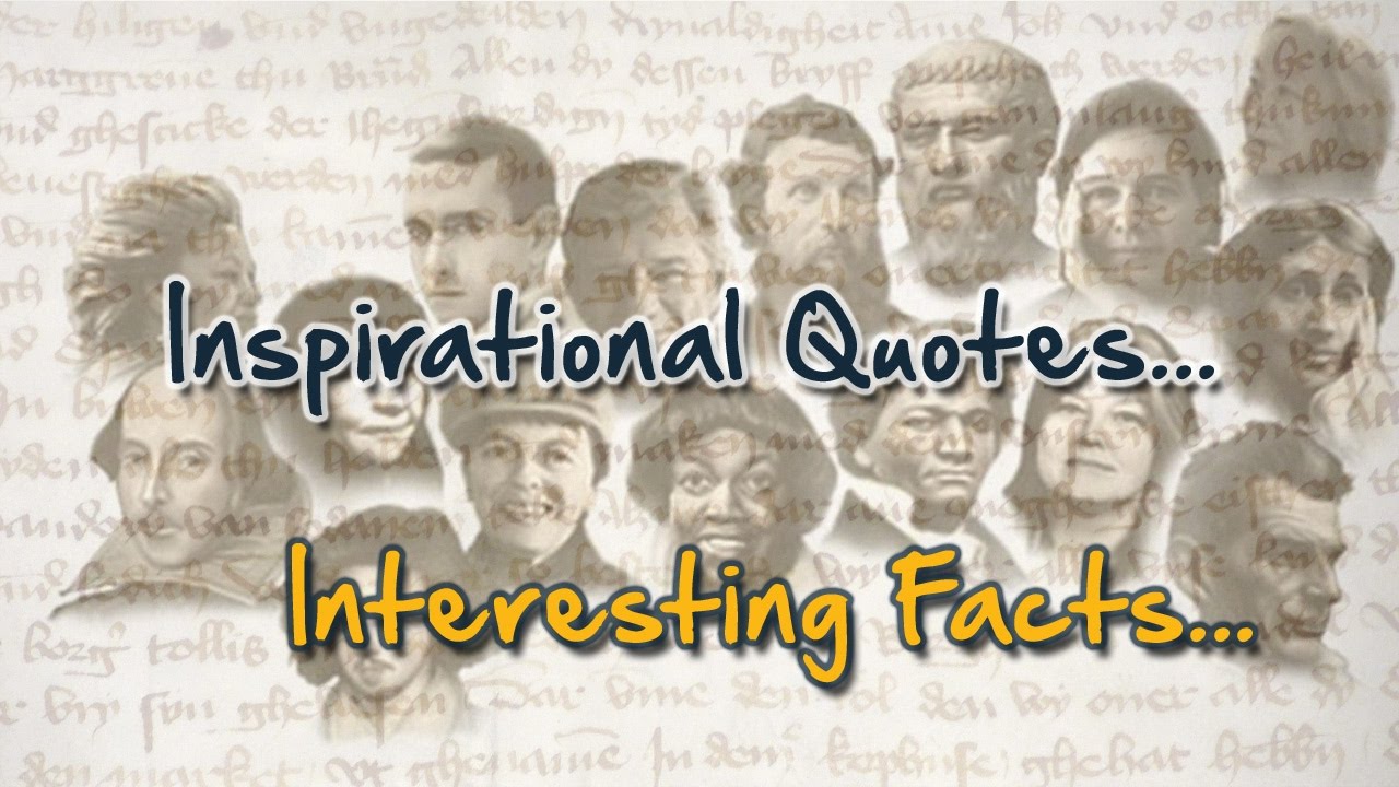 Inspirational Quotes - Interesting Facts #11 - YouTube