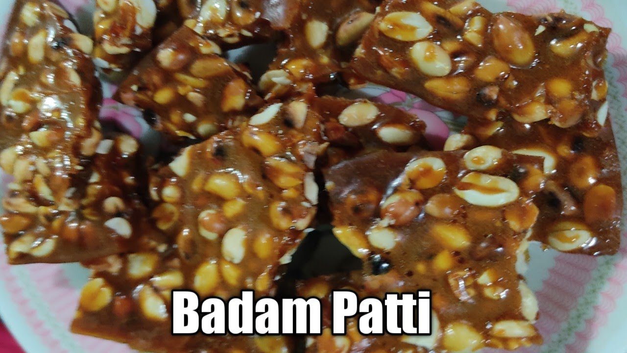 Badam Patti Recipe 😋😋 Winter Special Badam Patti 🤩🤩 - YouTube